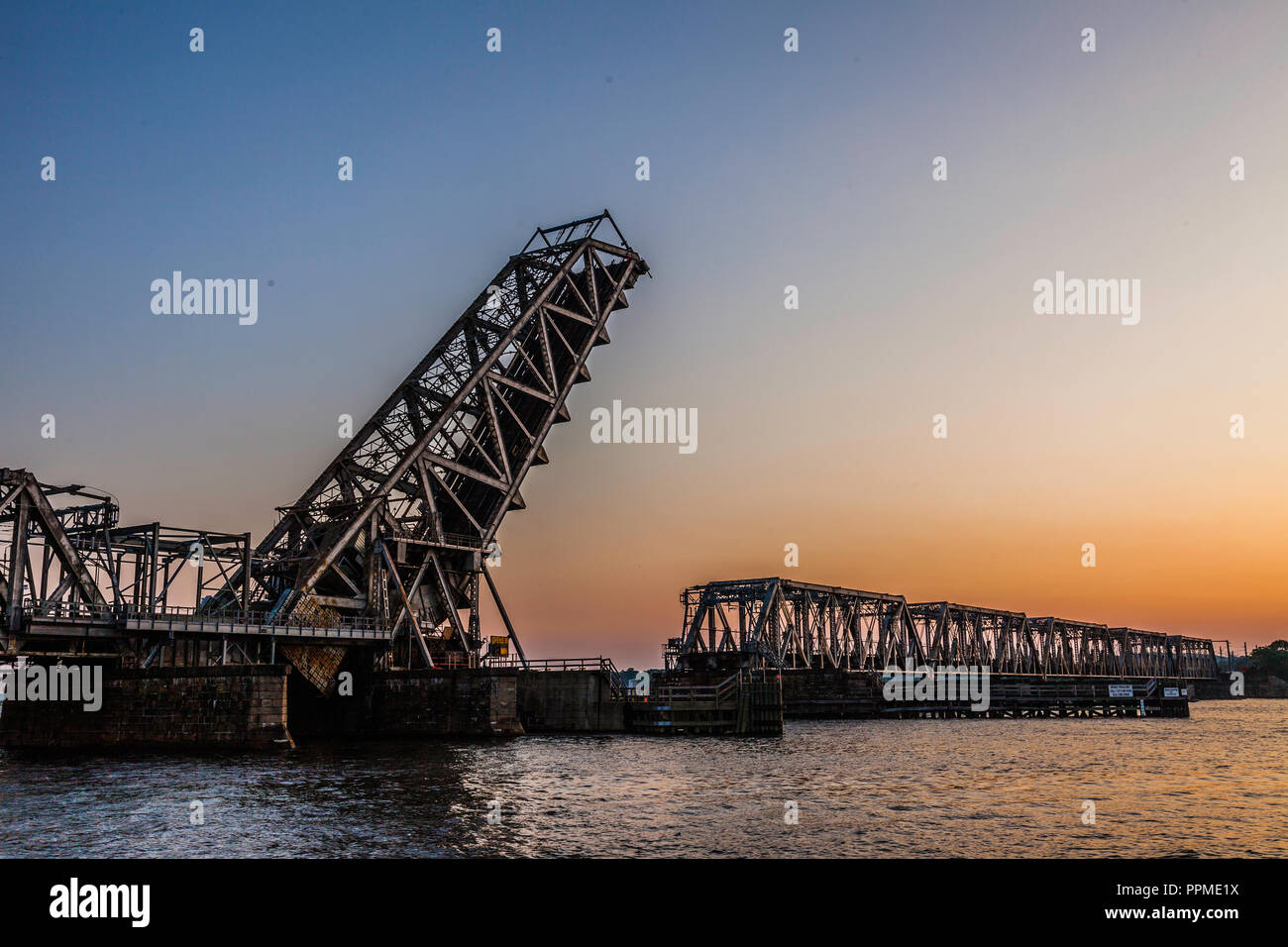 Amtrak Old Saybrook – Old Lyme Bridge Old Lyme, Connecticut, USA Stock ...