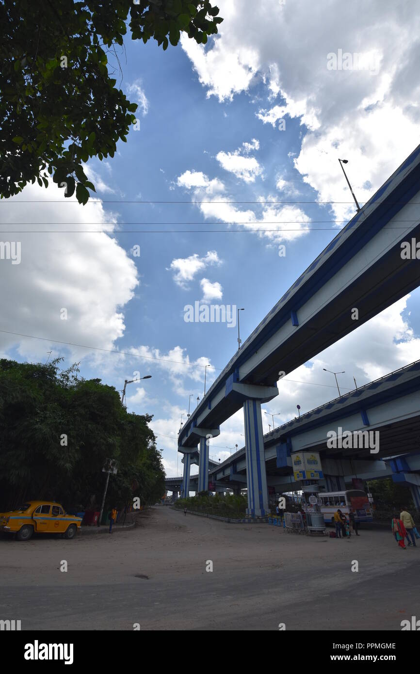 Flyover in kolkata hi-res stock photography and images - Alamy