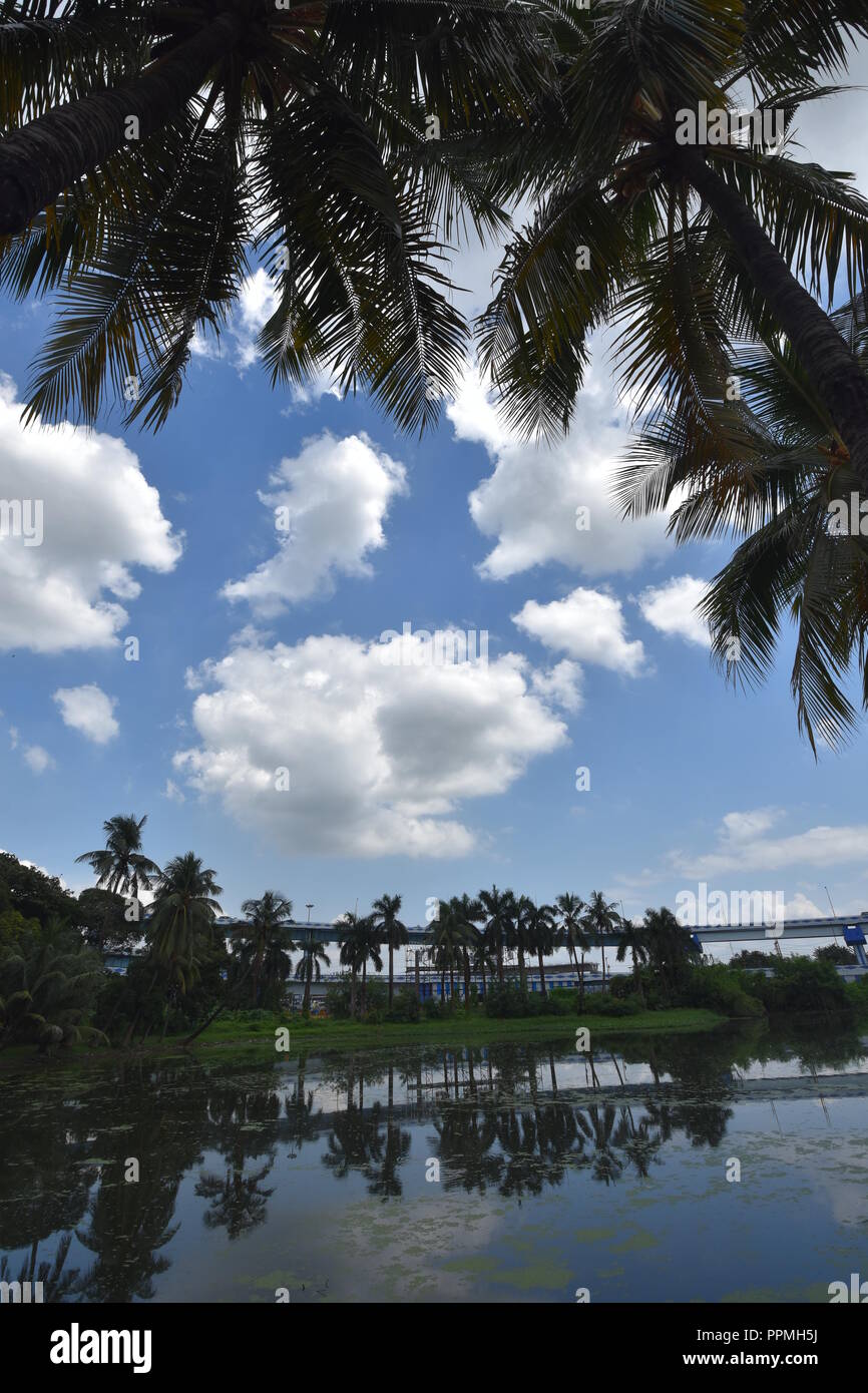 Autumn clouds in Kolkata, India Stock Photo - Alamy