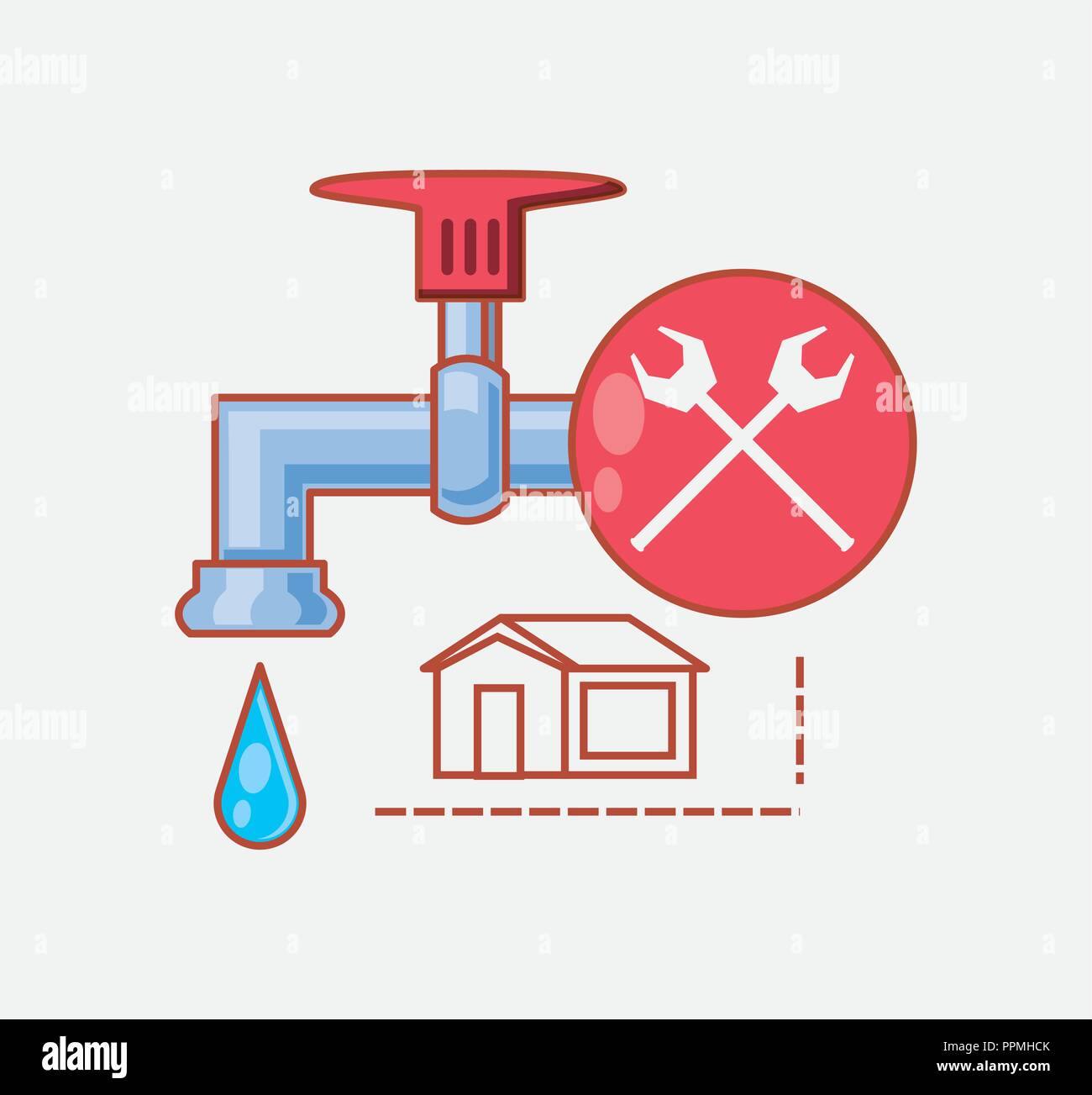 Restoration of the tap hi-res stock photography and images - Alamy