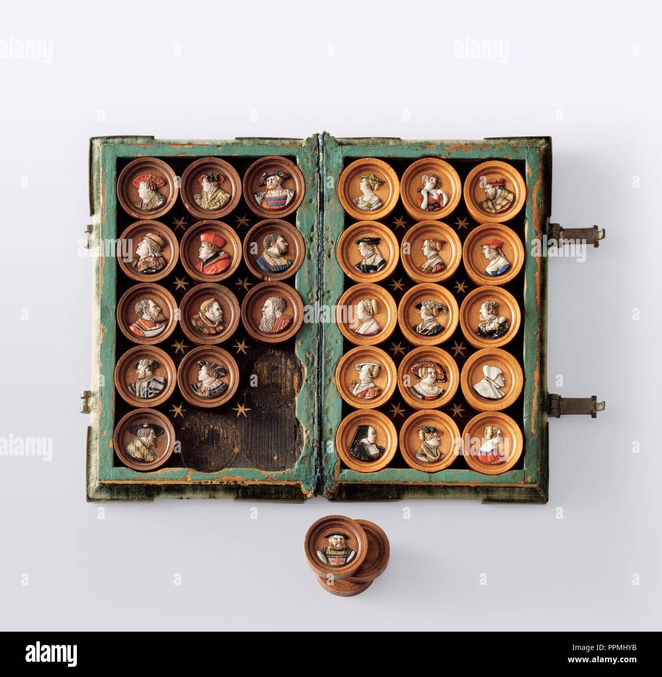 Board game Amerbach Cabinet HMB 1870-1021 c7581 Stock Photo - Alamy