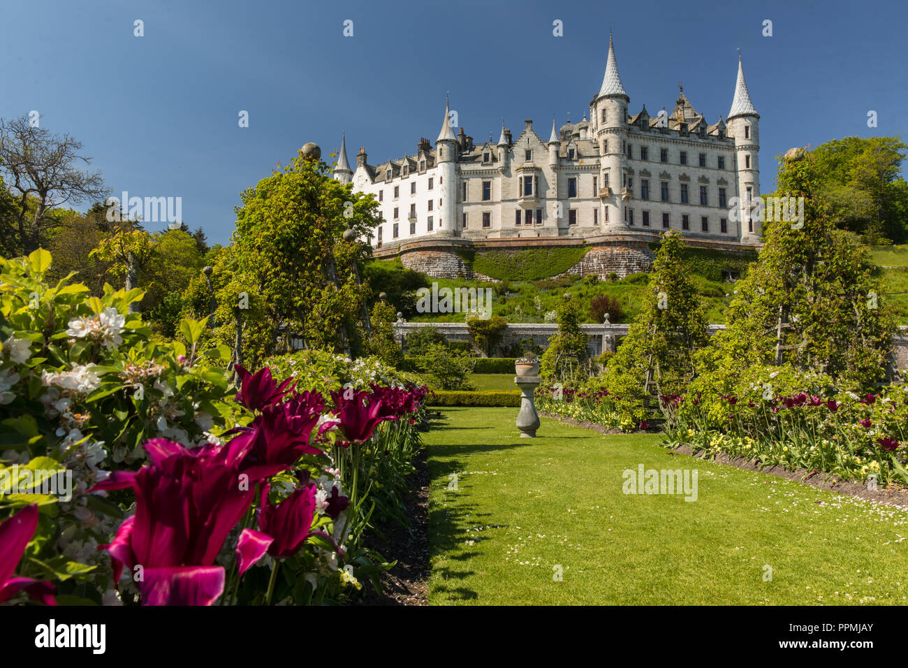 Dunrobin castle and grounds hi-res stock photography and images - Alamy