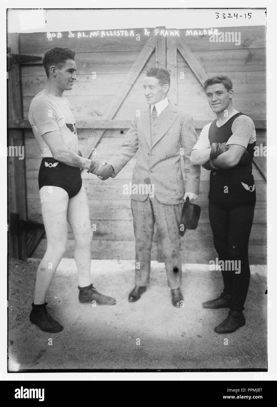 Bob and Al McAllister & F. Malone Stock Photo - Alamy