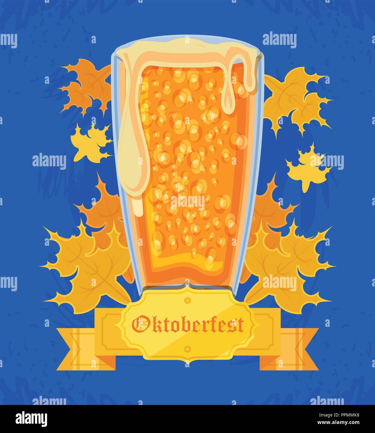 jar beer oktoberfest celebration vector illustration design Stock ...
