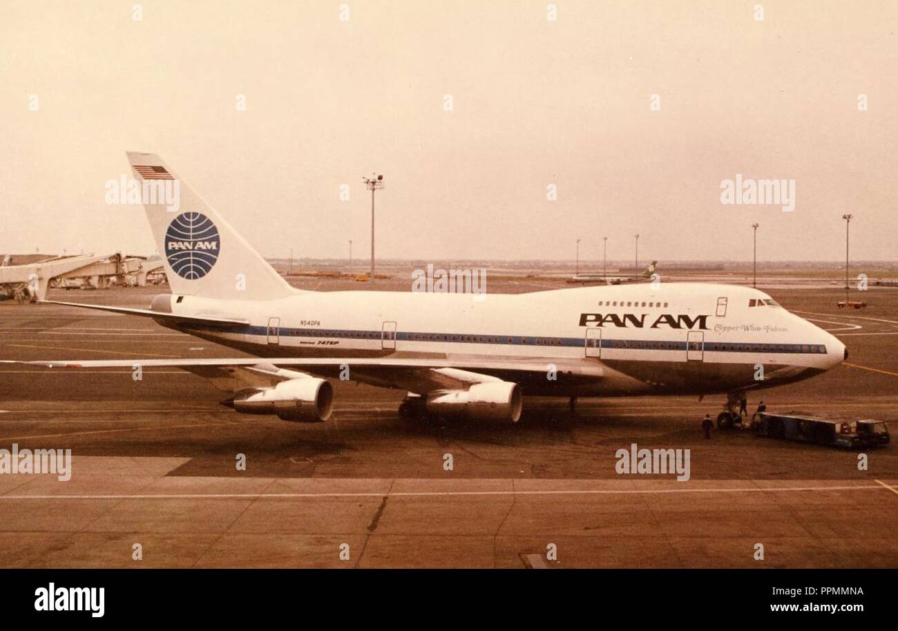 Boeing 747 Pan Am Stock Photo - Alamy