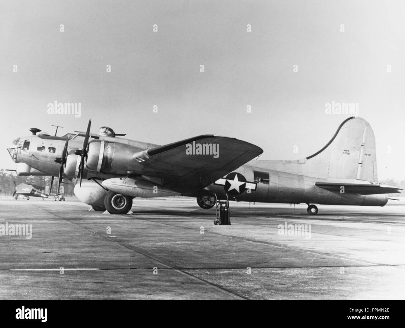 Boeing XPB-1W Fortress on the ground c1945 Stock Photo - Alamy