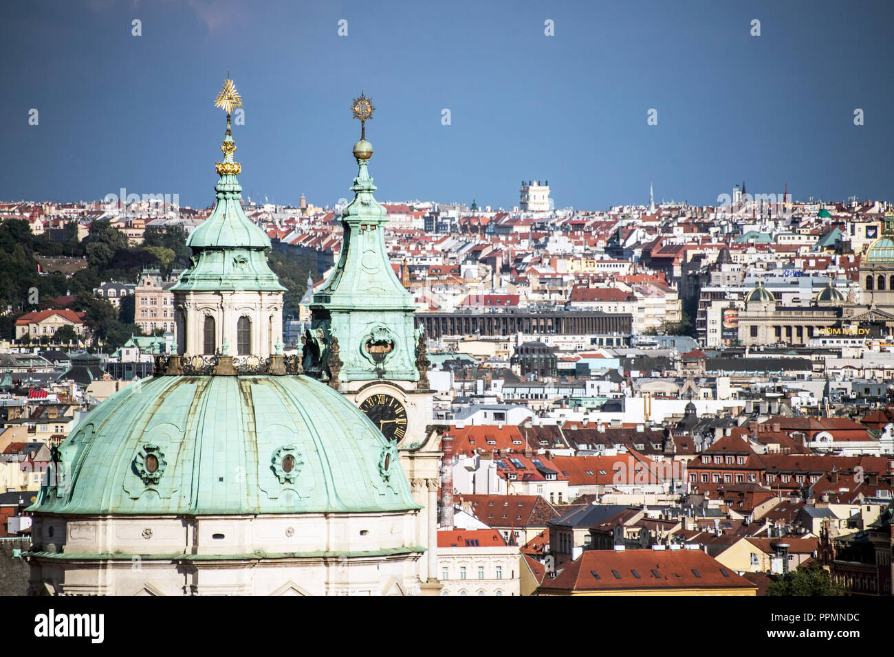Panorama of Prague, czech republic capital Stock Photo - Alamy