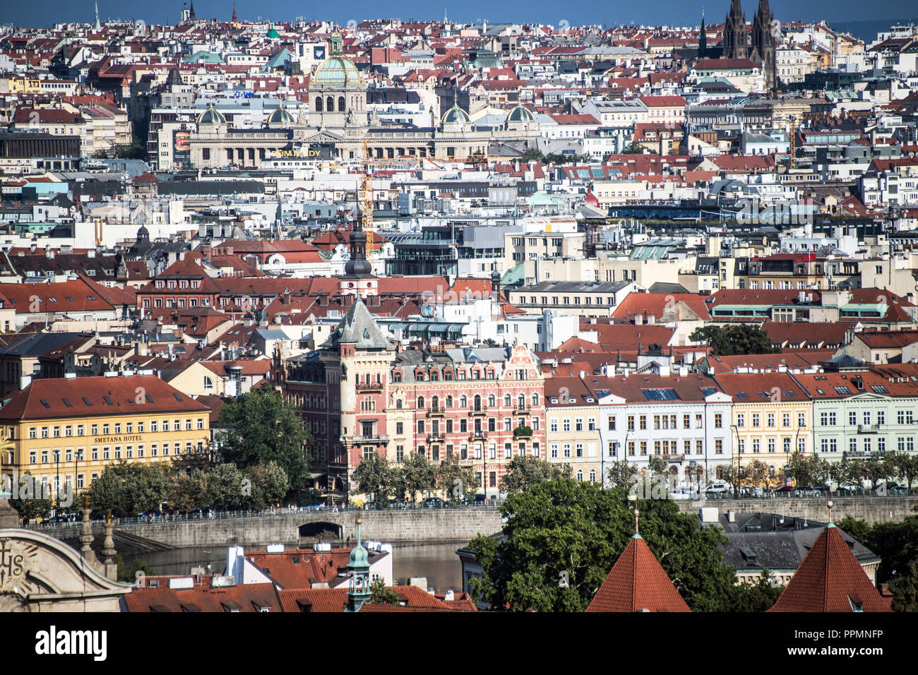 Panorama of Prague, czech republic capital Stock Photo - Alamy