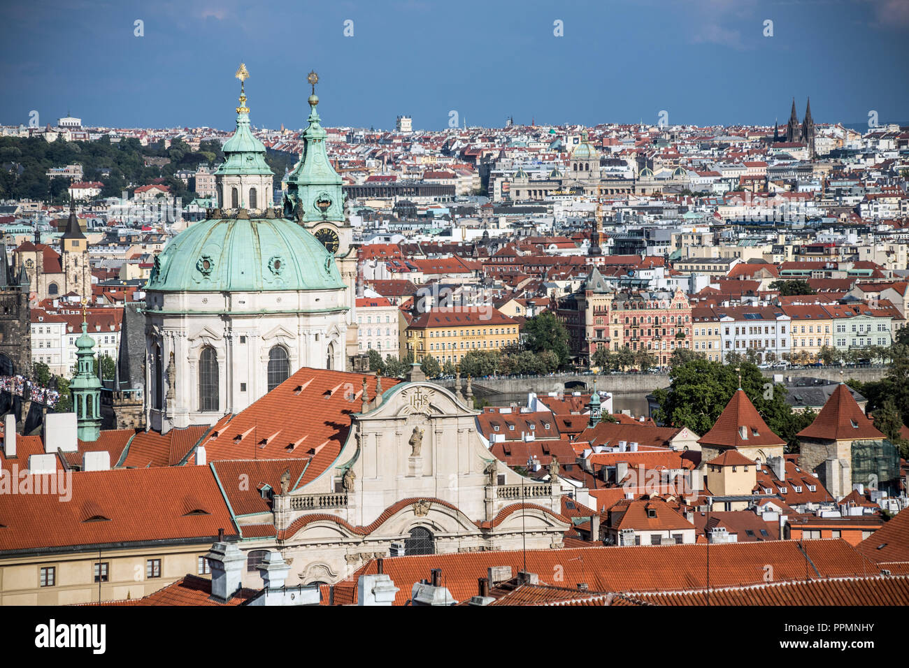 Panorama of Prague, czech republic capital Stock Photo - Alamy