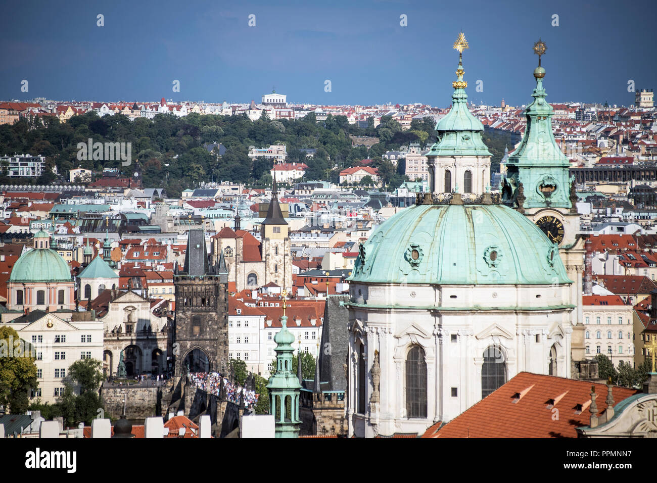 Panorama of Prague, czech republic capital Stock Photo - Alamy