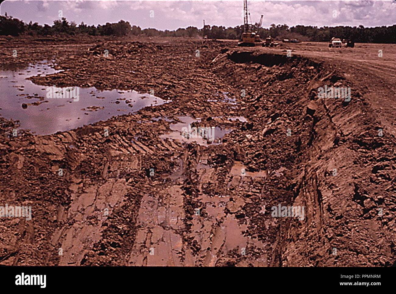 Bohemia Borrow Pit 1973 Stock Photo - Alamy