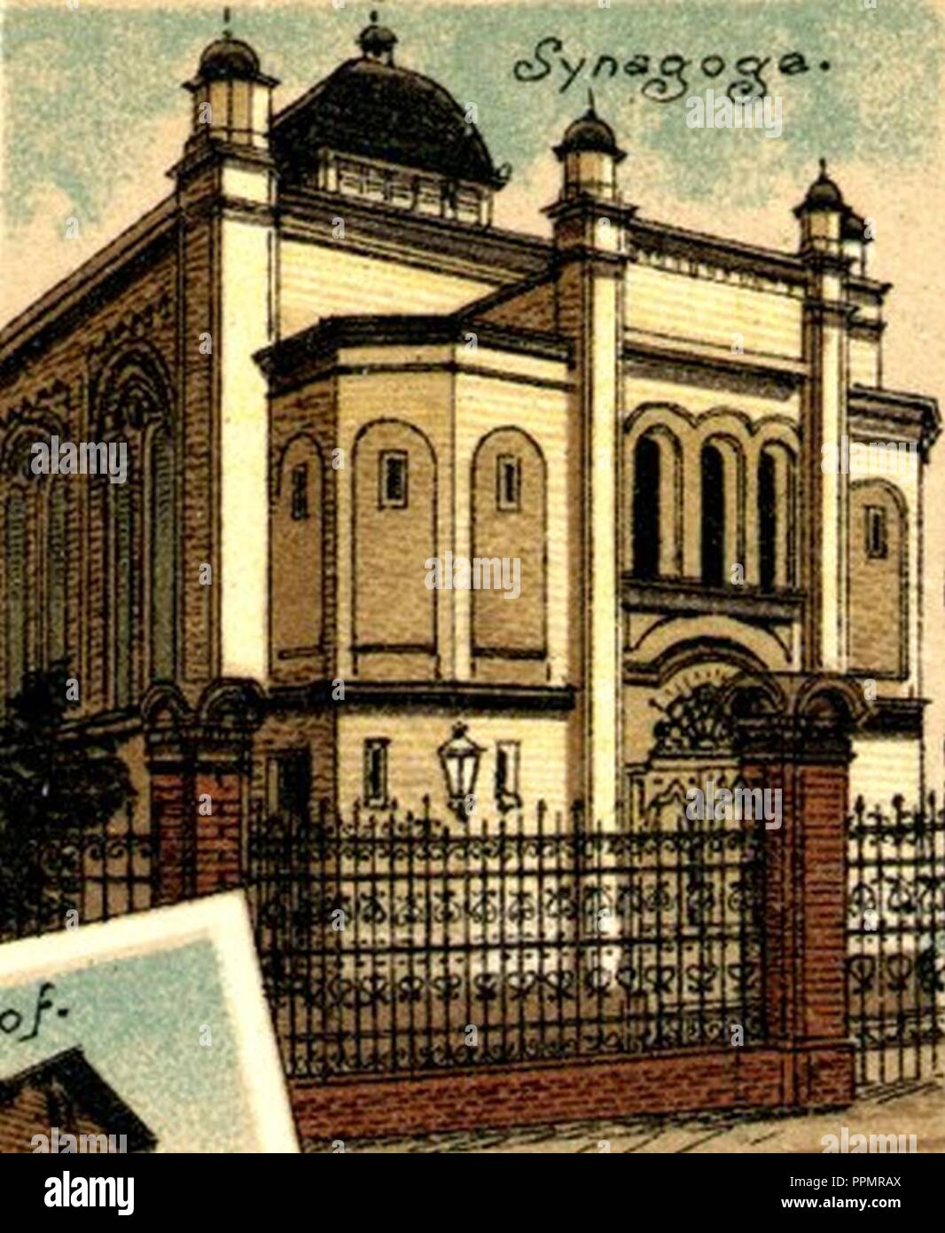 Bojanowo synagogue 02 Stock Photo - Alamy