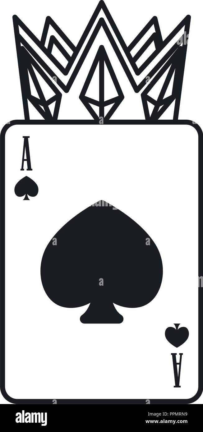 Ace Of Spades Vector