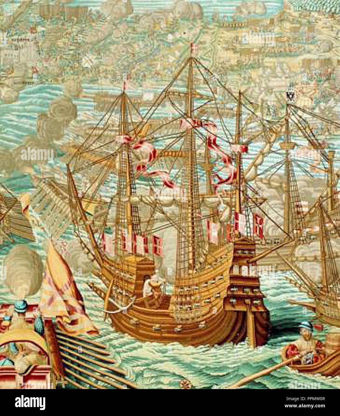 Bombardment of La Goletta Stock Photo - Alamy