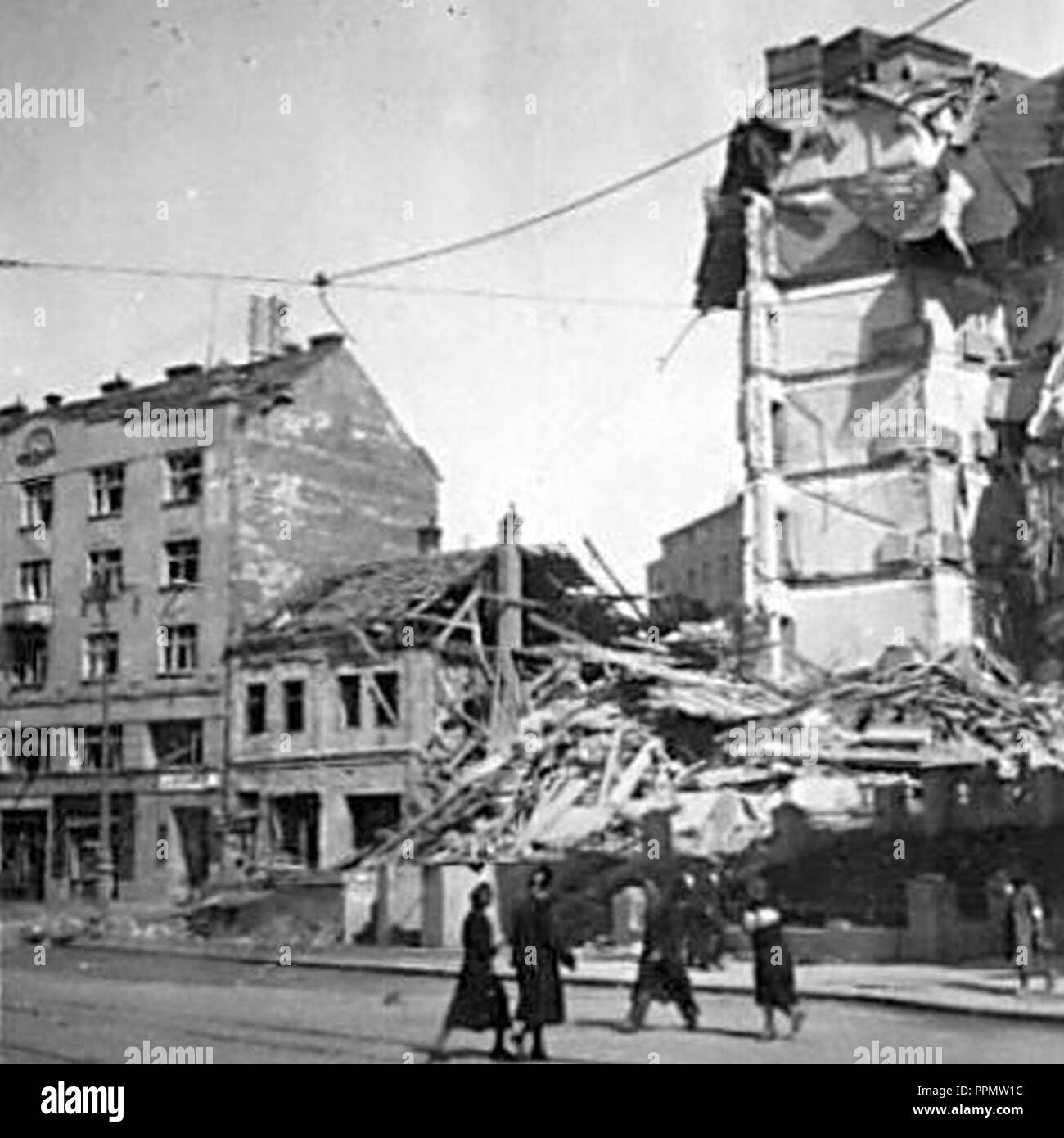 Bombardovanje Beograda 1 Stock Photo - Alamy