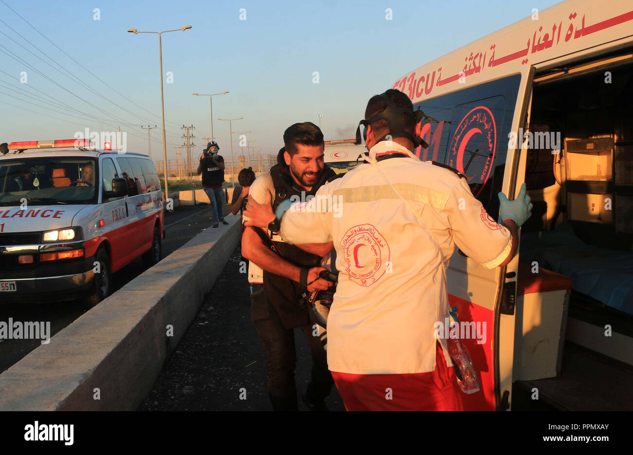 Beit Hanoun, Gaza Strip, Palestinian Territory. 26th Sep, 2018. A ...