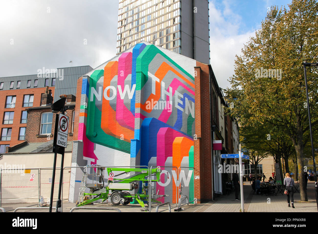 Sheffield, South Yorkshire, UK. 26th September 2018. Now Then. Large ...