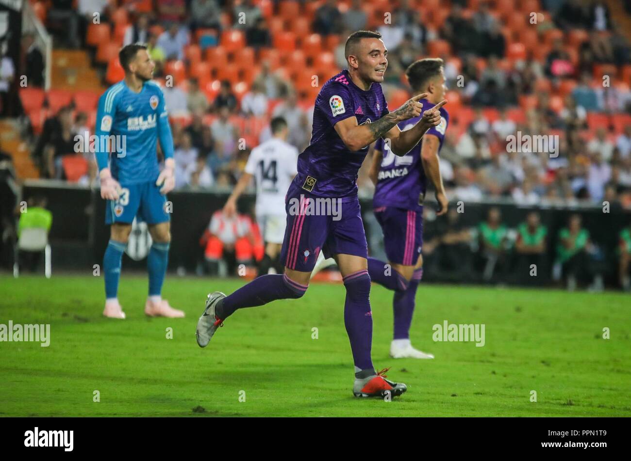 Iago aspas goal hi-res stock photography and images - Alamy