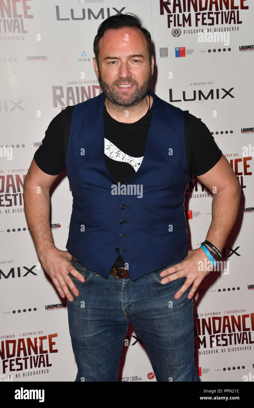London, UK. 26th September, 2018. Brad Moore attends the Raindance ...