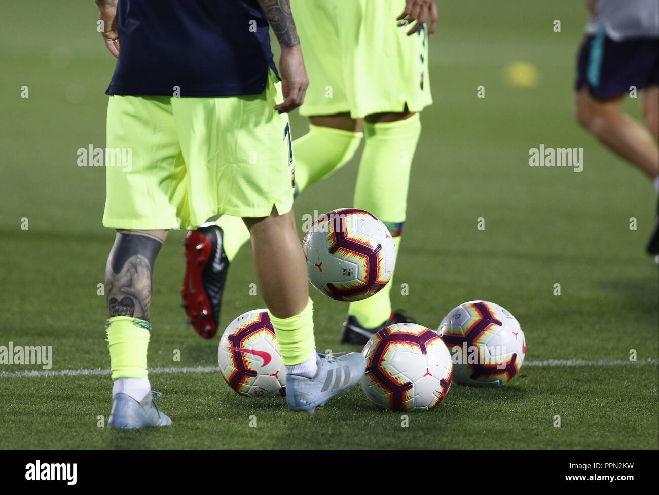 Leganes, Madrid, Spain. 26th Sep, 2018. Messi lionel (FC Barcelona ...