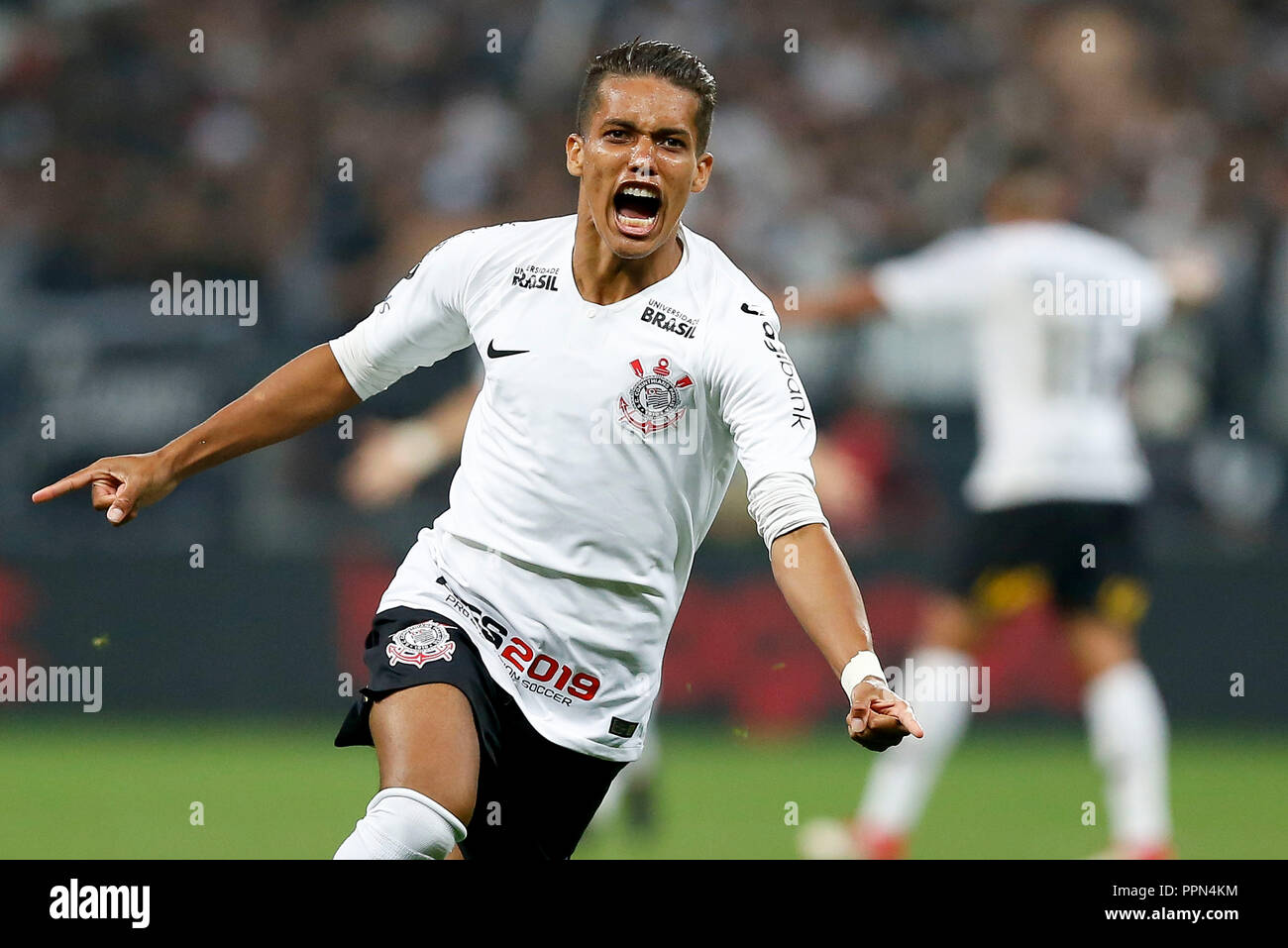 SÃO PAULO, SP - 26.09.2018: CORINTHIANS X FLAMENGO - Celebration of the ...