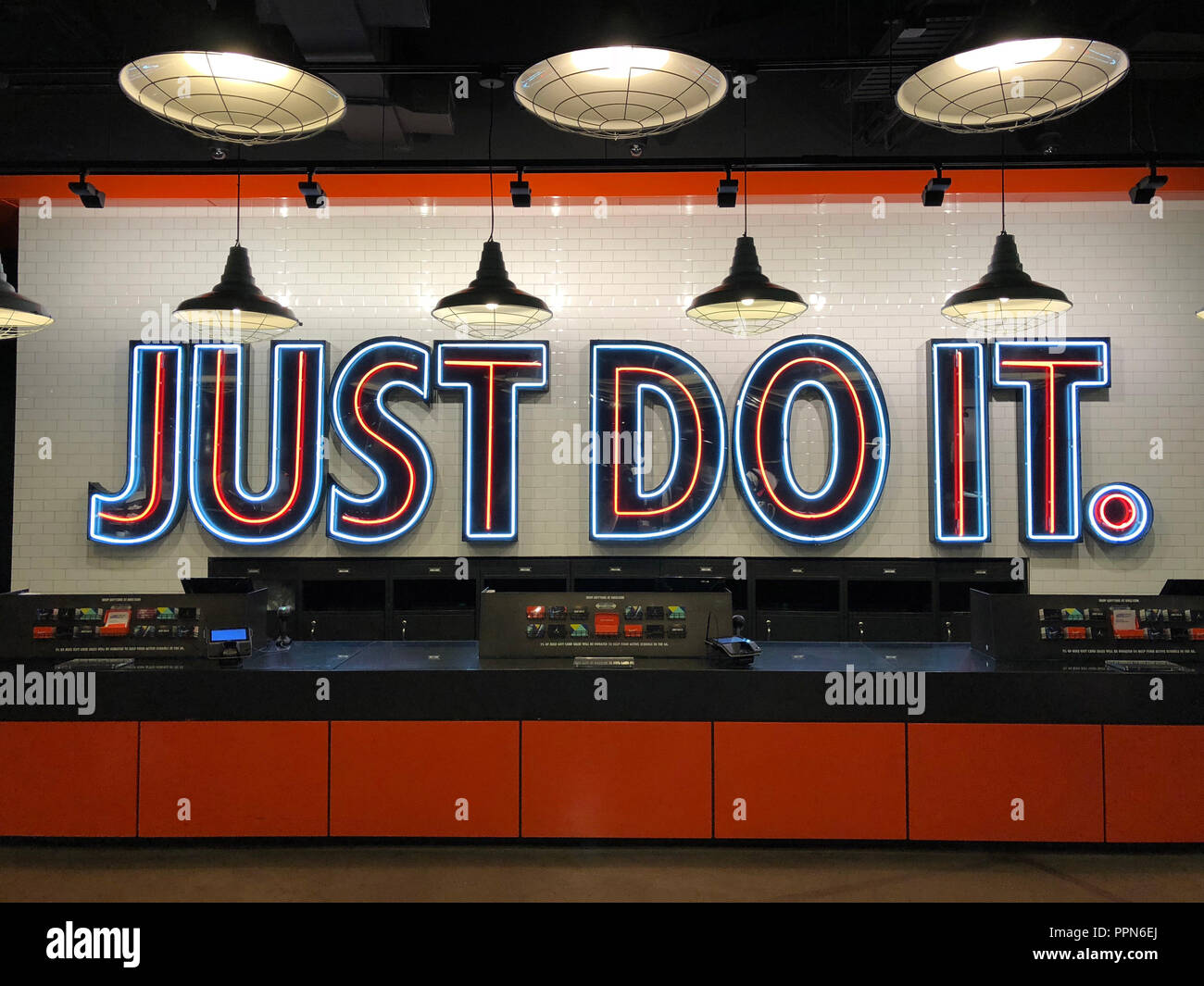 Las Vegas, United States. 25th Sep, 2018. General overall view of Just ...