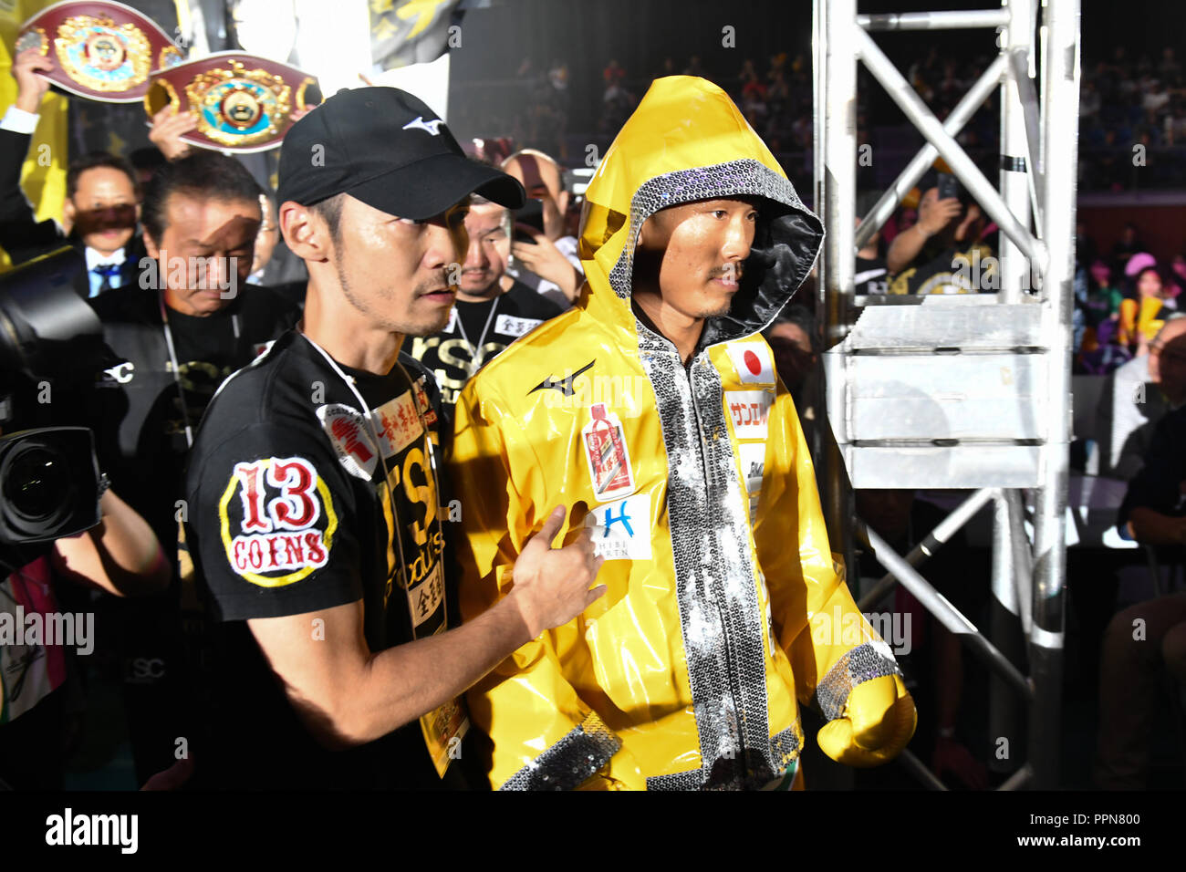 Nagoya, Aichi, Japan. 24th Sep, 2018. (R-L) Sho Kimura (JPN), Masayuki ...