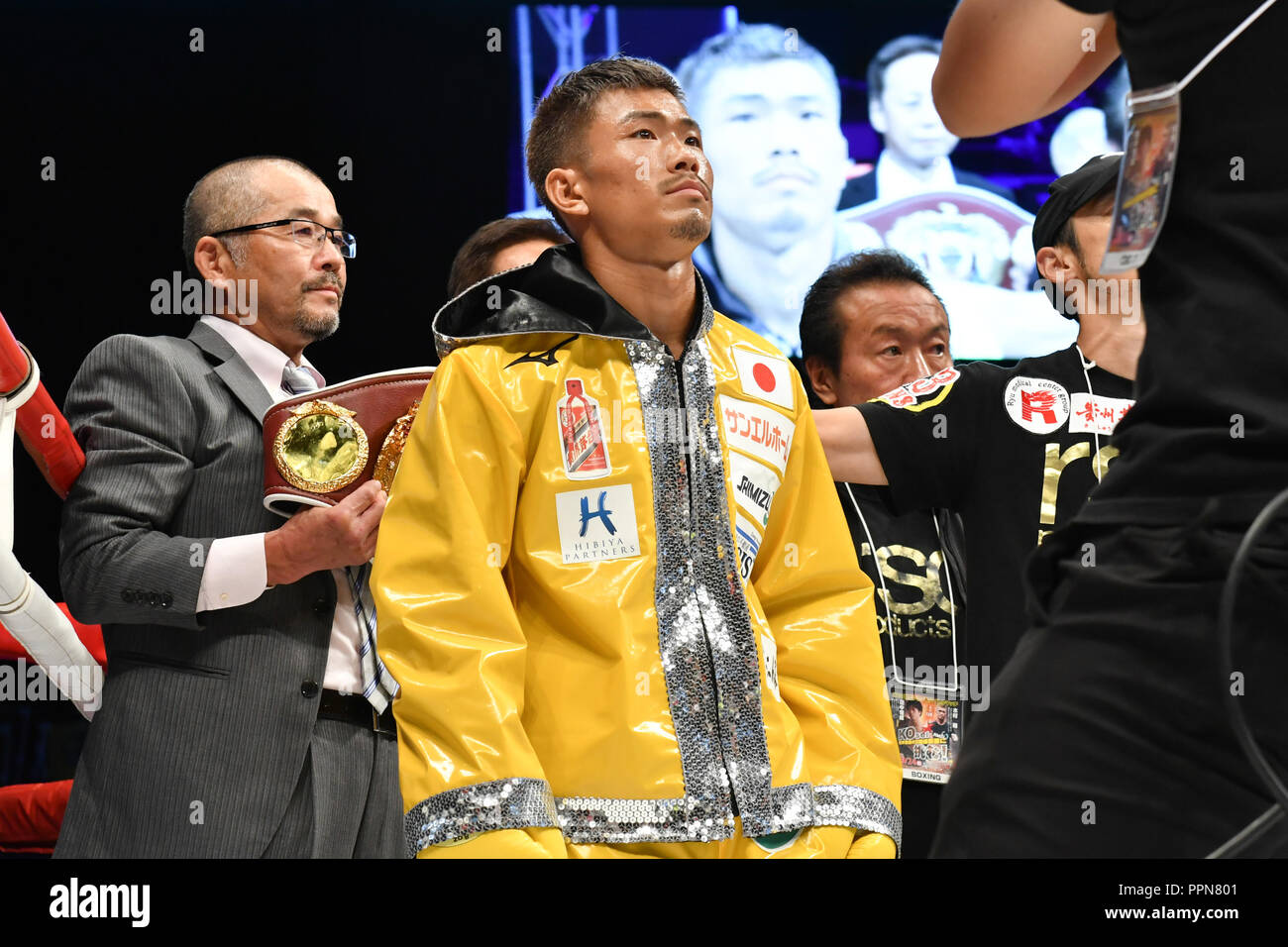 Nagoya, Aichi, Japan. 24th Sep, 2018. Sho Kimura (JPN) Boxing : Sho Kimura of Japan before the ...