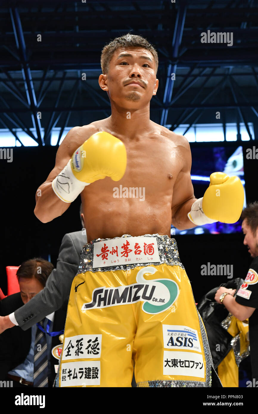 Nagoya, Aichi, Japan. 24th Sep, 2018. Sho Kimura (JPN) Boxing : Sho Kimura of Japan before the ...