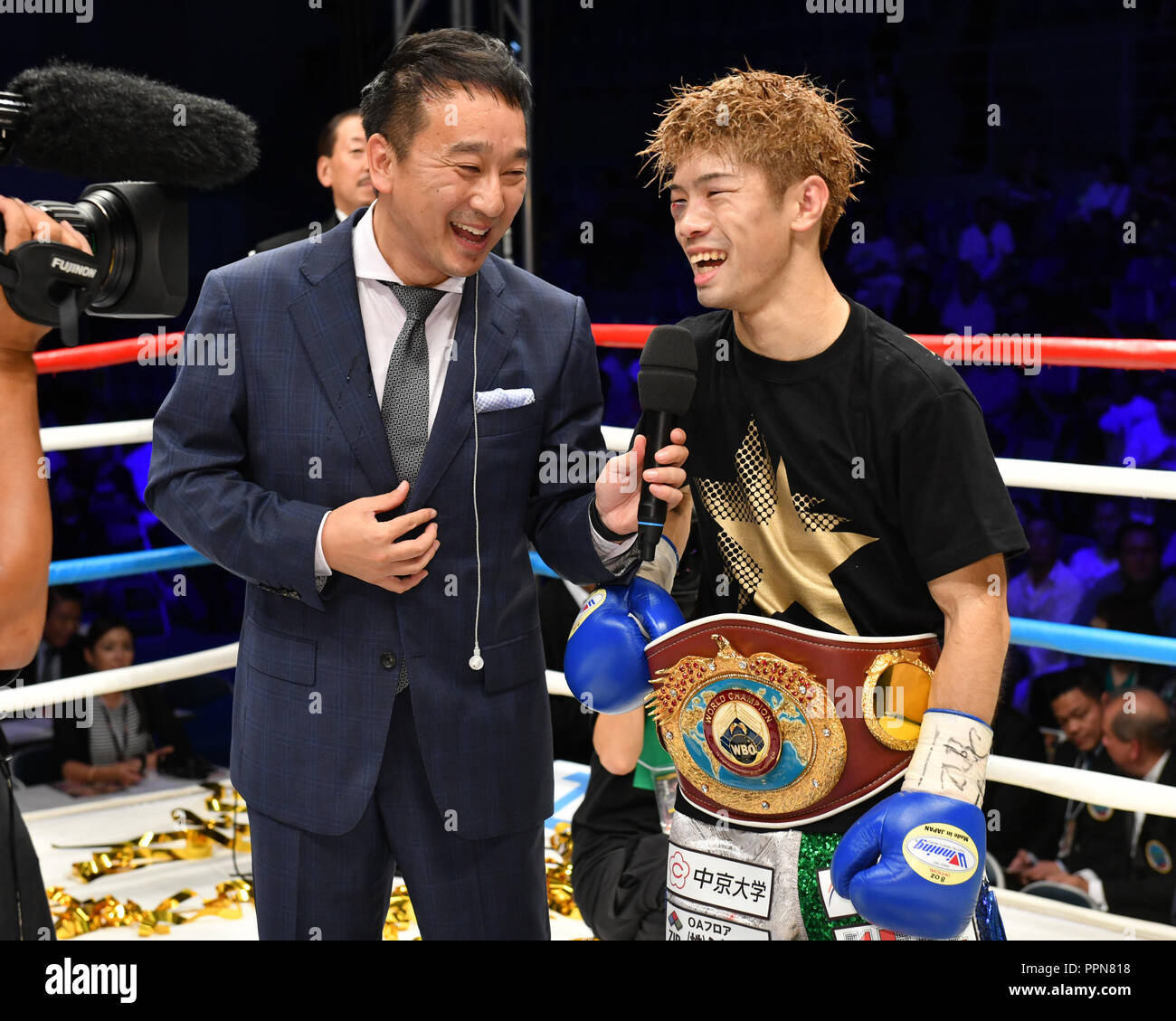 Nagoya, Aichi, Japan. 24th Sep, 2018. Kosei Tanaka (JPN) Boxing : Kosei ...