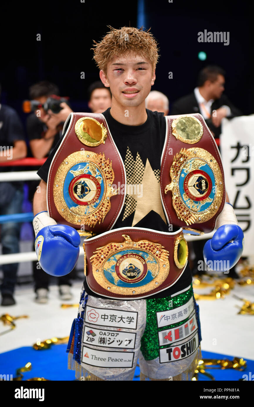 Nagoya, Aichi, Japan. 24th Sep, 2018. Kosei Tanaka (JPN) Boxing : Kosei ...