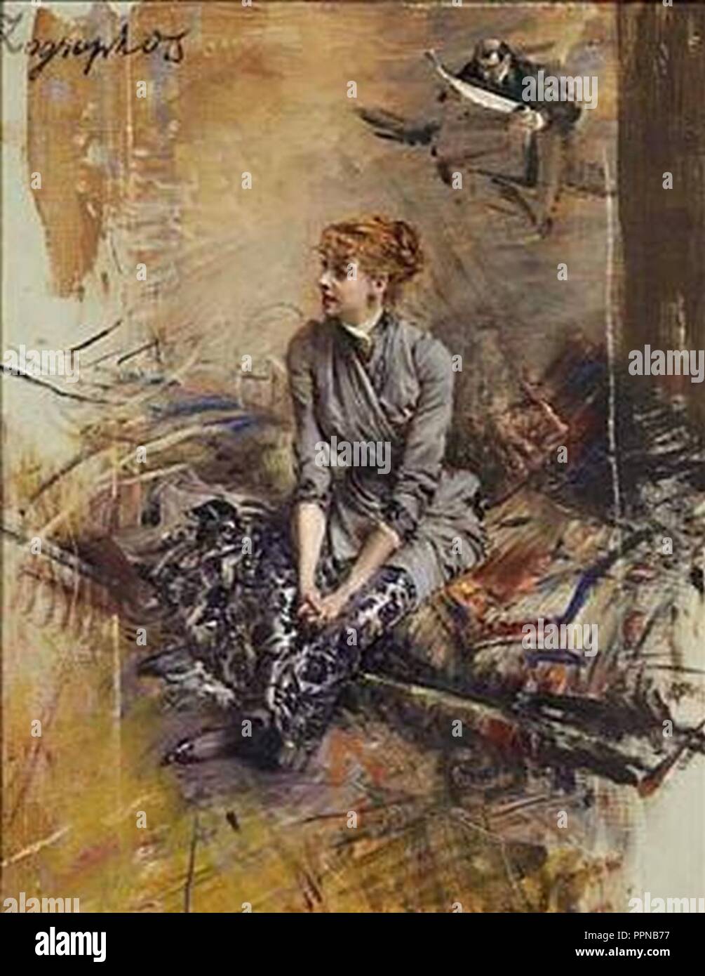 Portrait of gabrielle rejane hi-res stock photography and images - Alamy