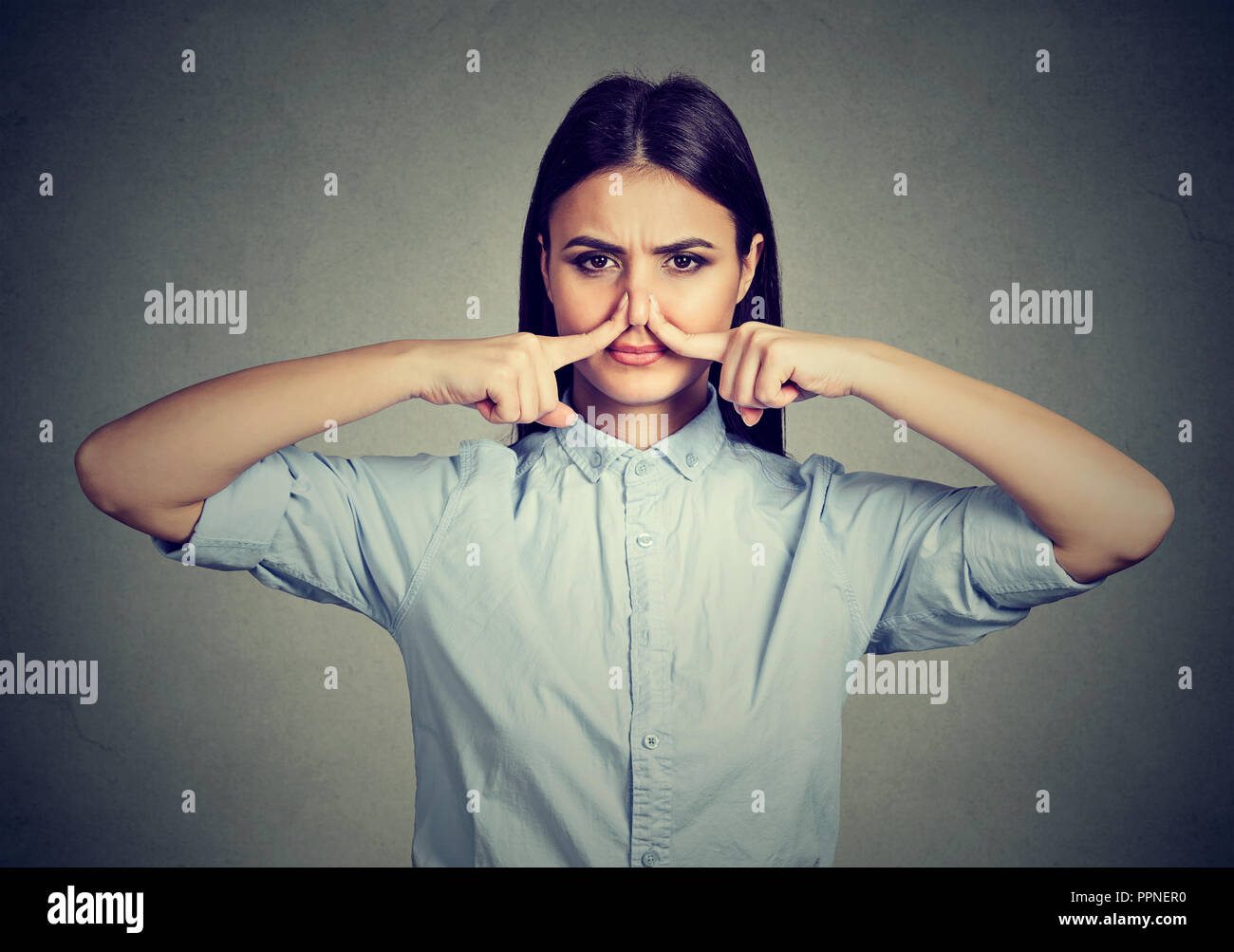 Odor expression hi-res stock photography and images - Alamy