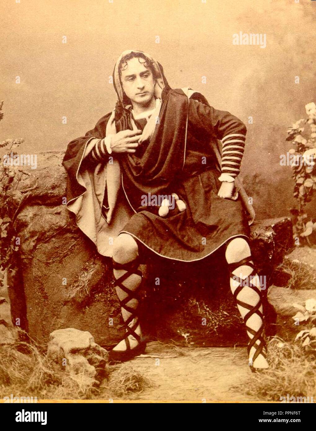 BOOTH AS HAMLET 1864 Stock Photo - Alamy