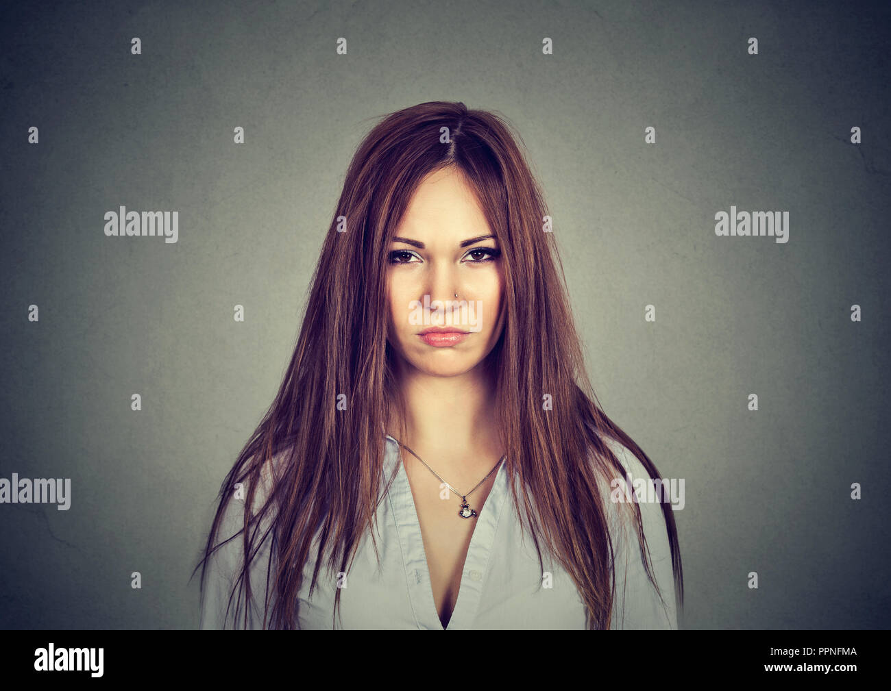Grumpy teenager hi-res stock photography and images - Alamy