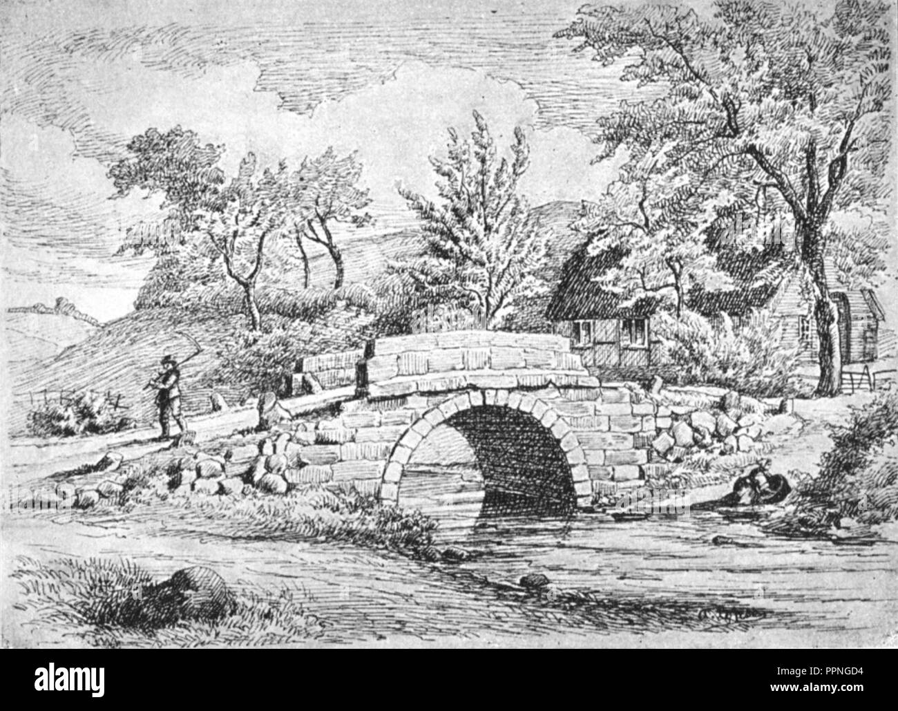 Bordesholm Brücke 01 Stock Photo - Alamy