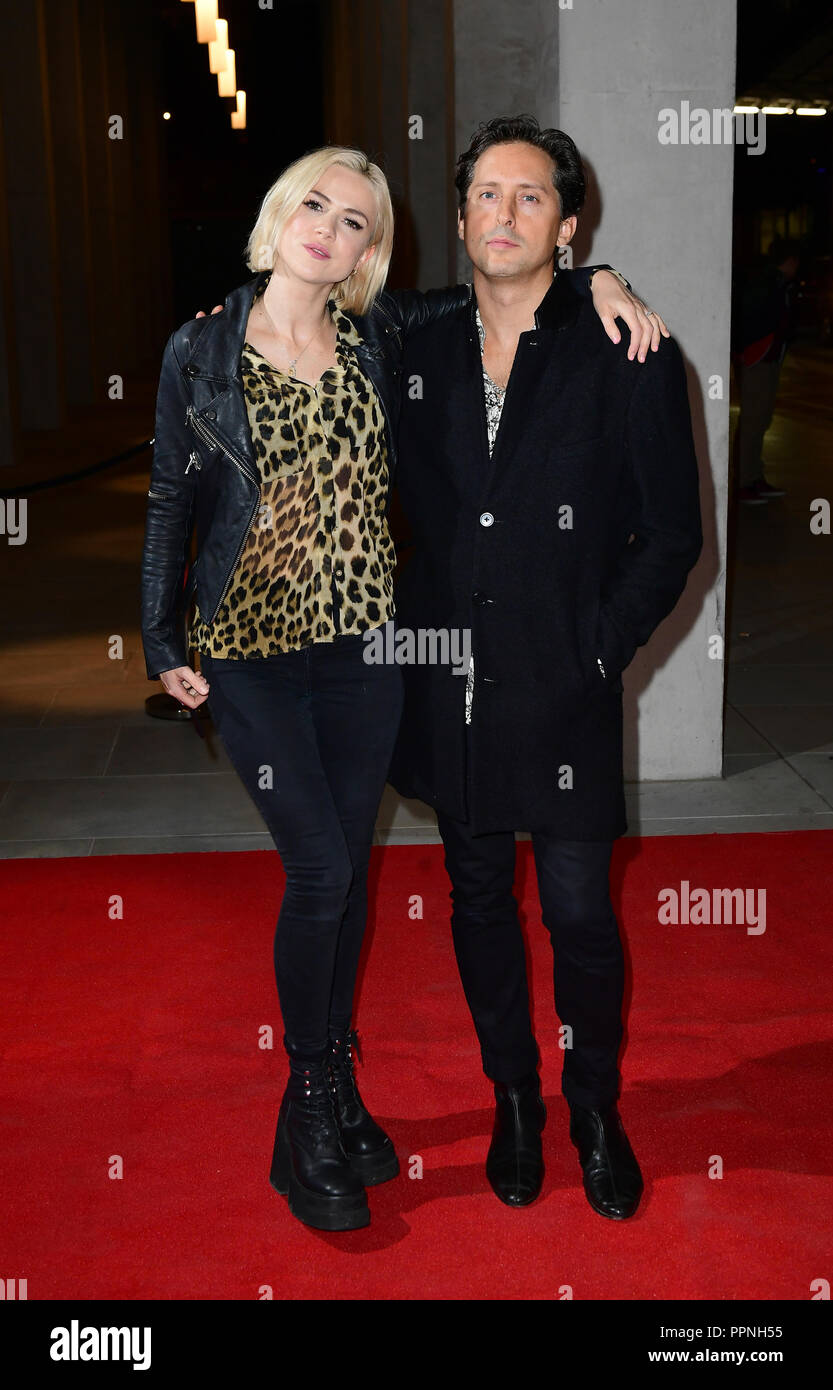 Carl Barat arriving at the premiere of Two For Joy at the Everyman ...