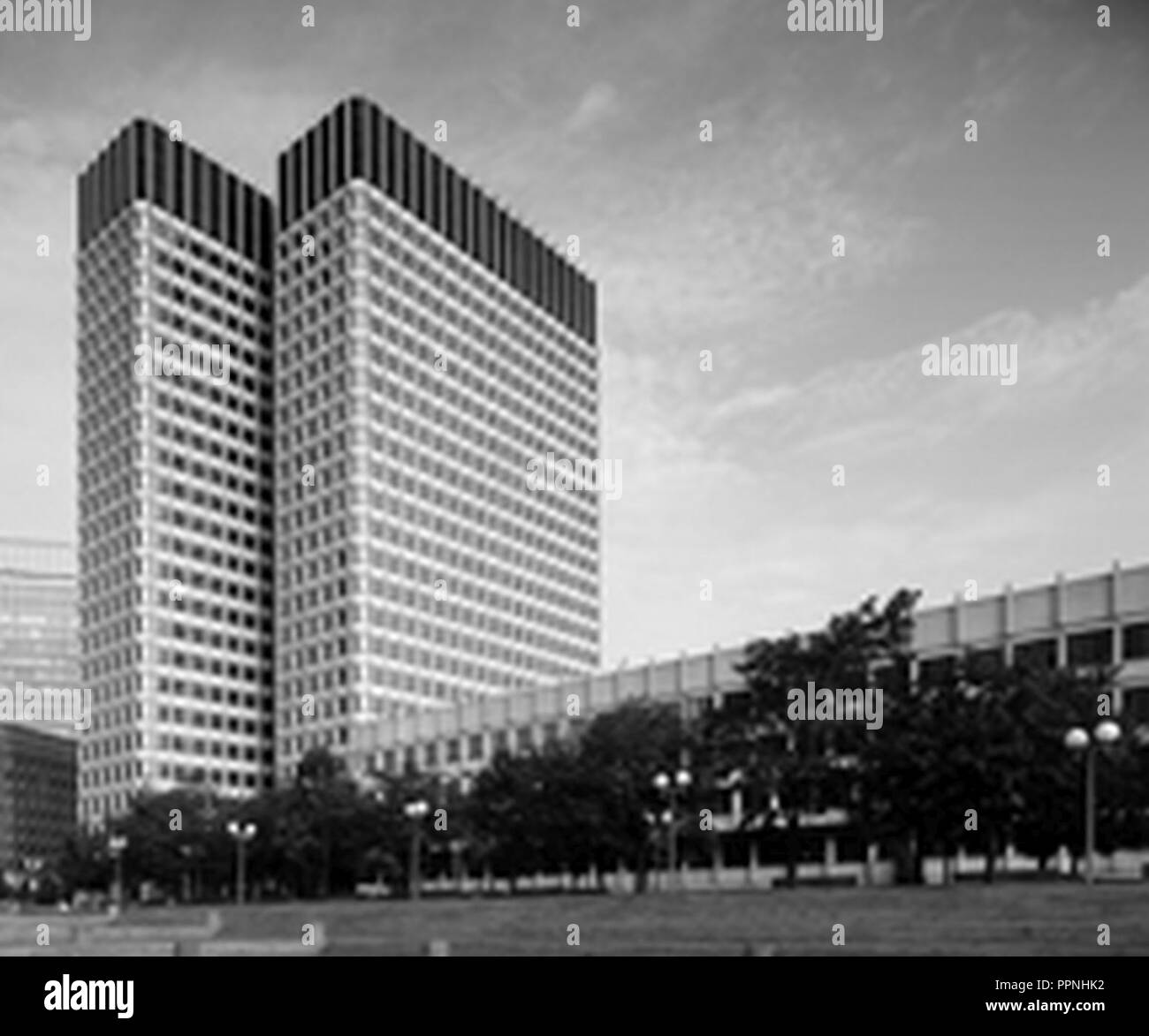 Boston JFK FED BLDG Stock Photo - Alamy