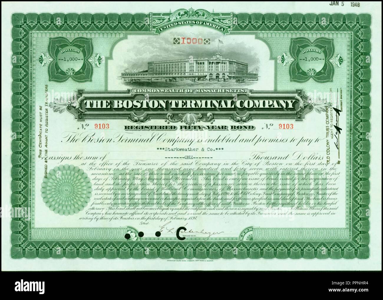 The boston terminal company hi-res stock photography and images - Alamy