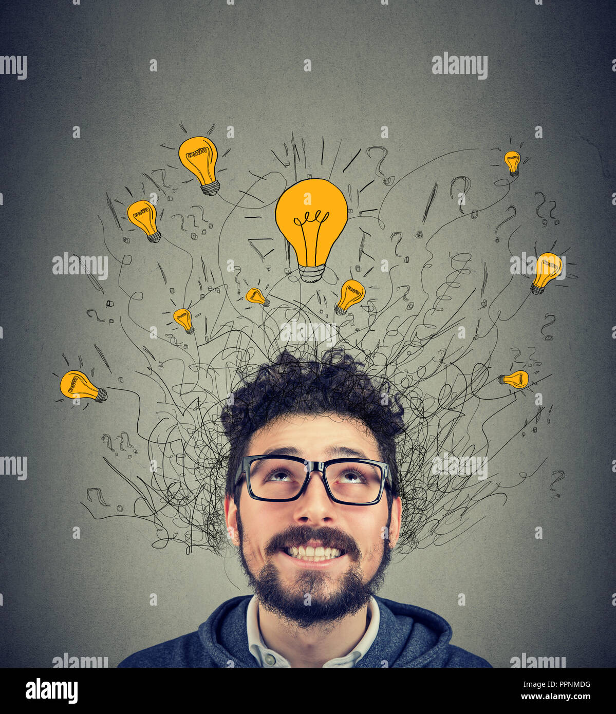 Geek brain hi-res stock photography and images - Alamy