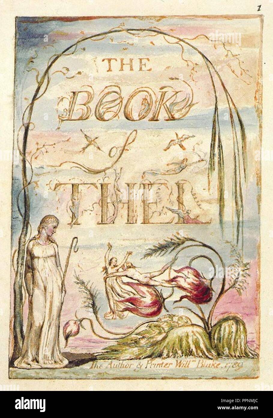 The Book of Thel Stock Photo - Alamy