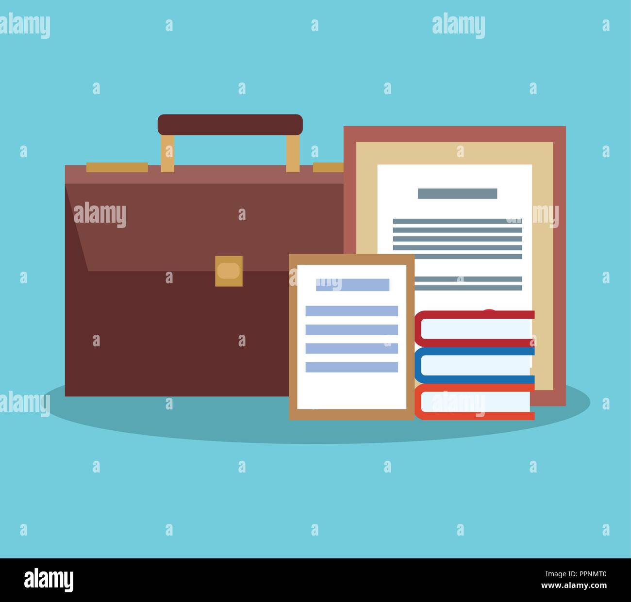 Office elements cartoons Stock Vector Image & Art - Alamy