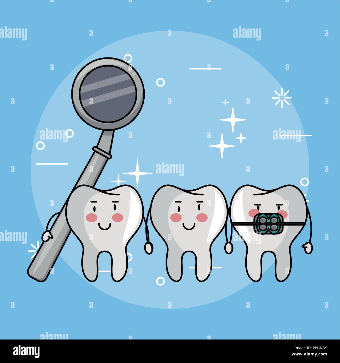 Dental care cartoons Stock Vector Image & Art - Alamy