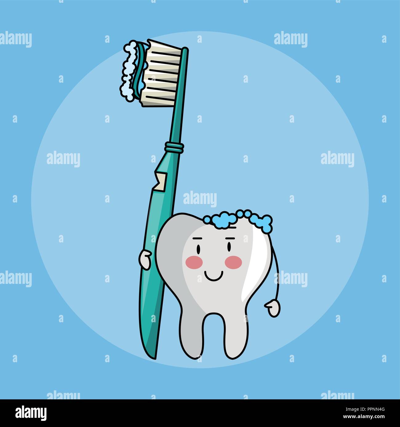 Dental care cartoons Stock Vector Image & Art - Alamy