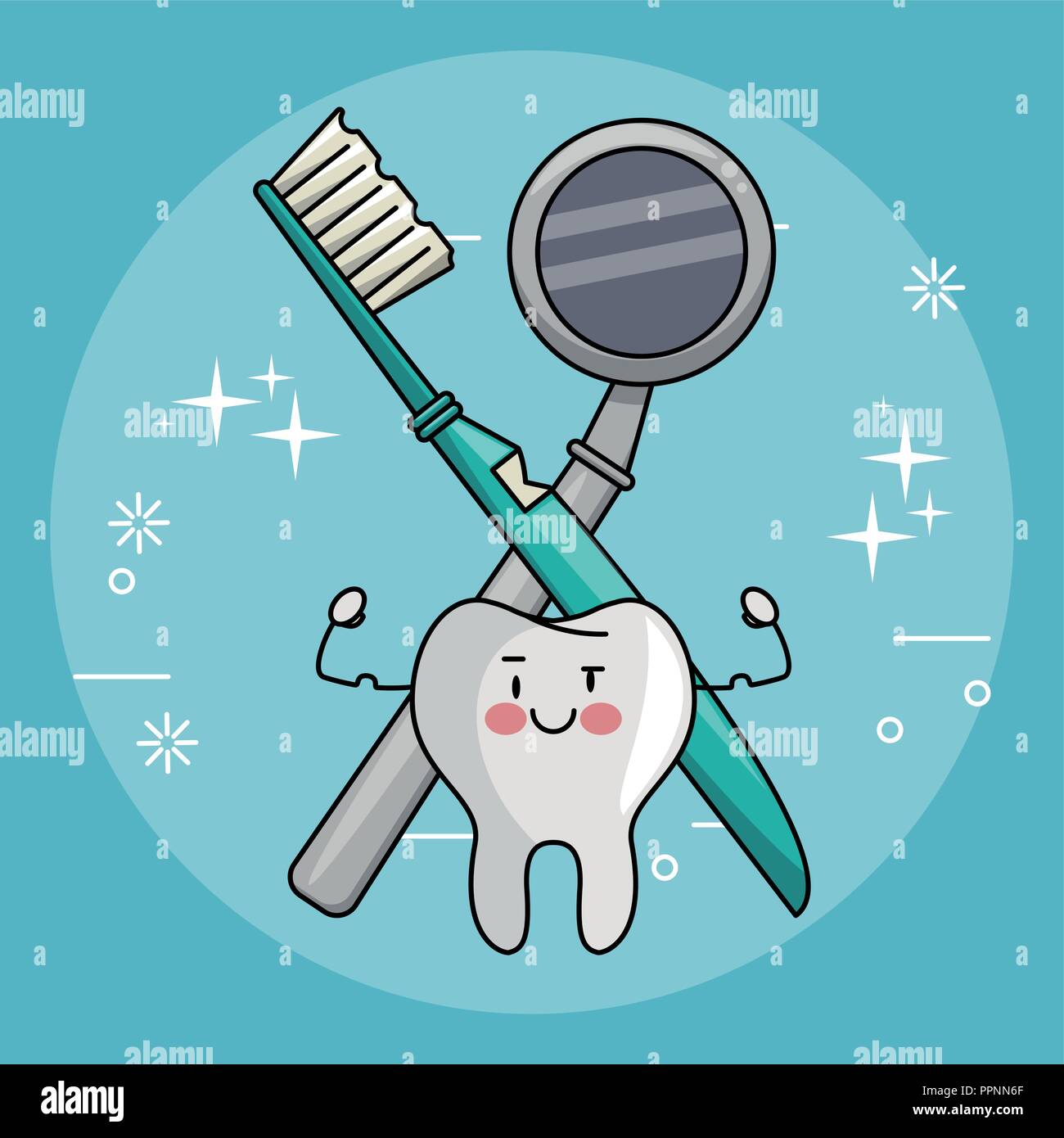 Dental care cartoons Stock Vector Image & Art - Alamy