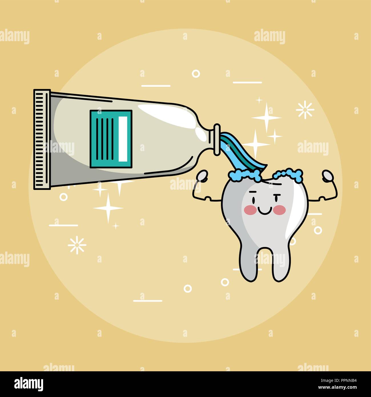 Dental care cartoons Stock Vector Image & Art - Alamy