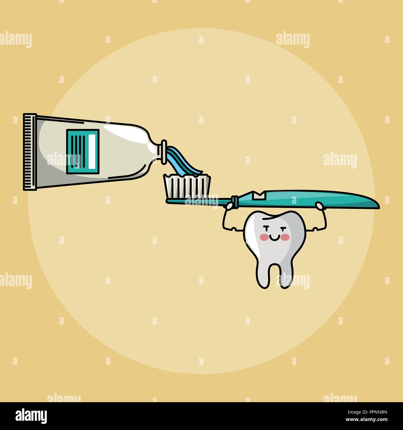 Dental care cartoons Stock Vector Image & Art - Alamy