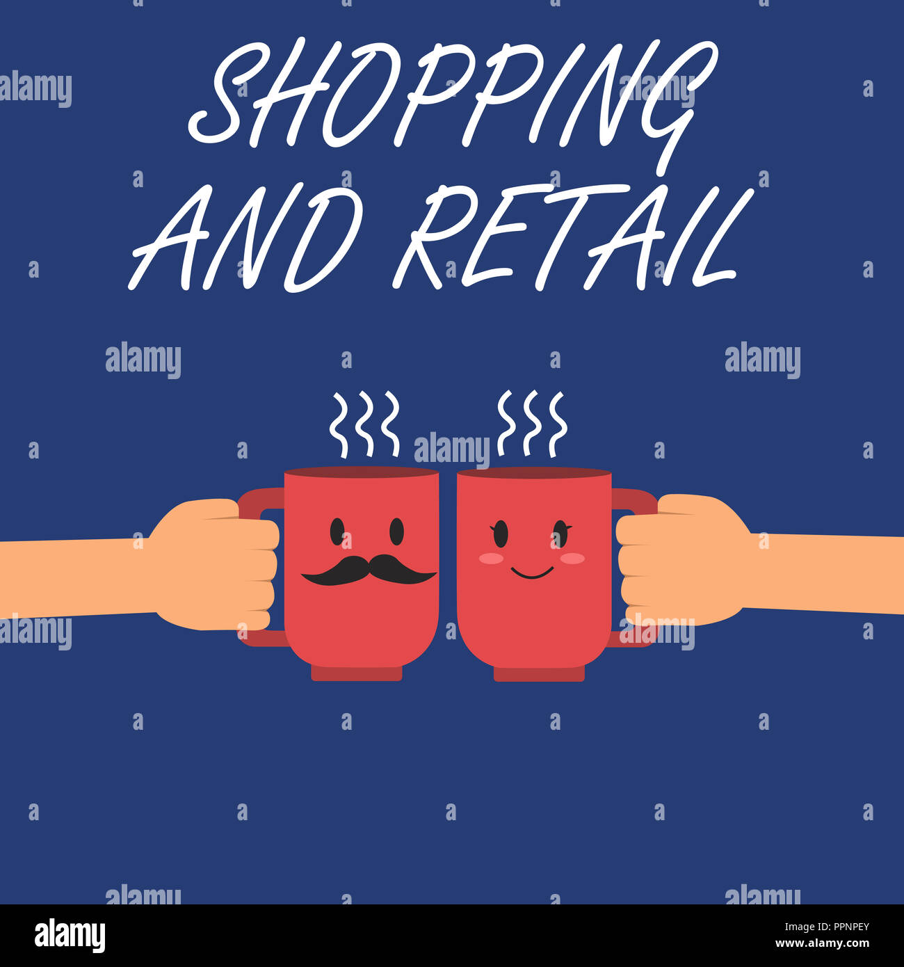 Writing note showing Shopping And Retail. Business photo showcasing ...