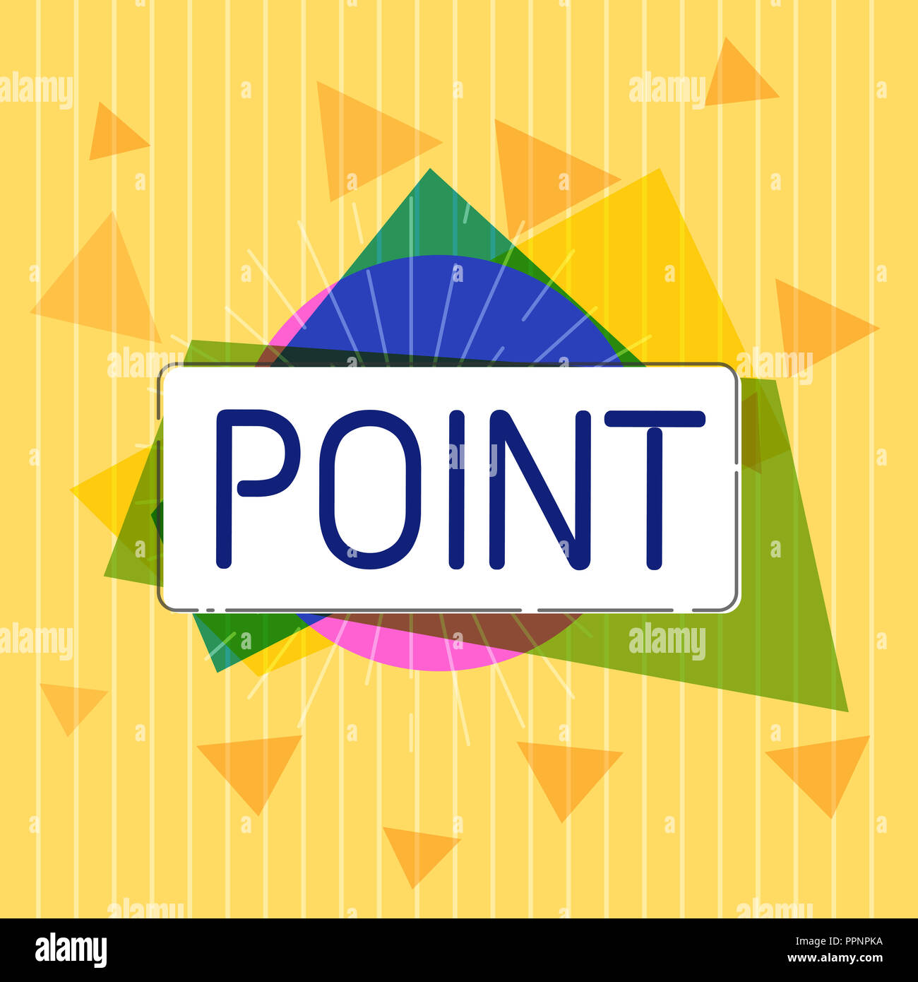 Handwriting text Point. Concept meaning dot or other punctuation mark ...