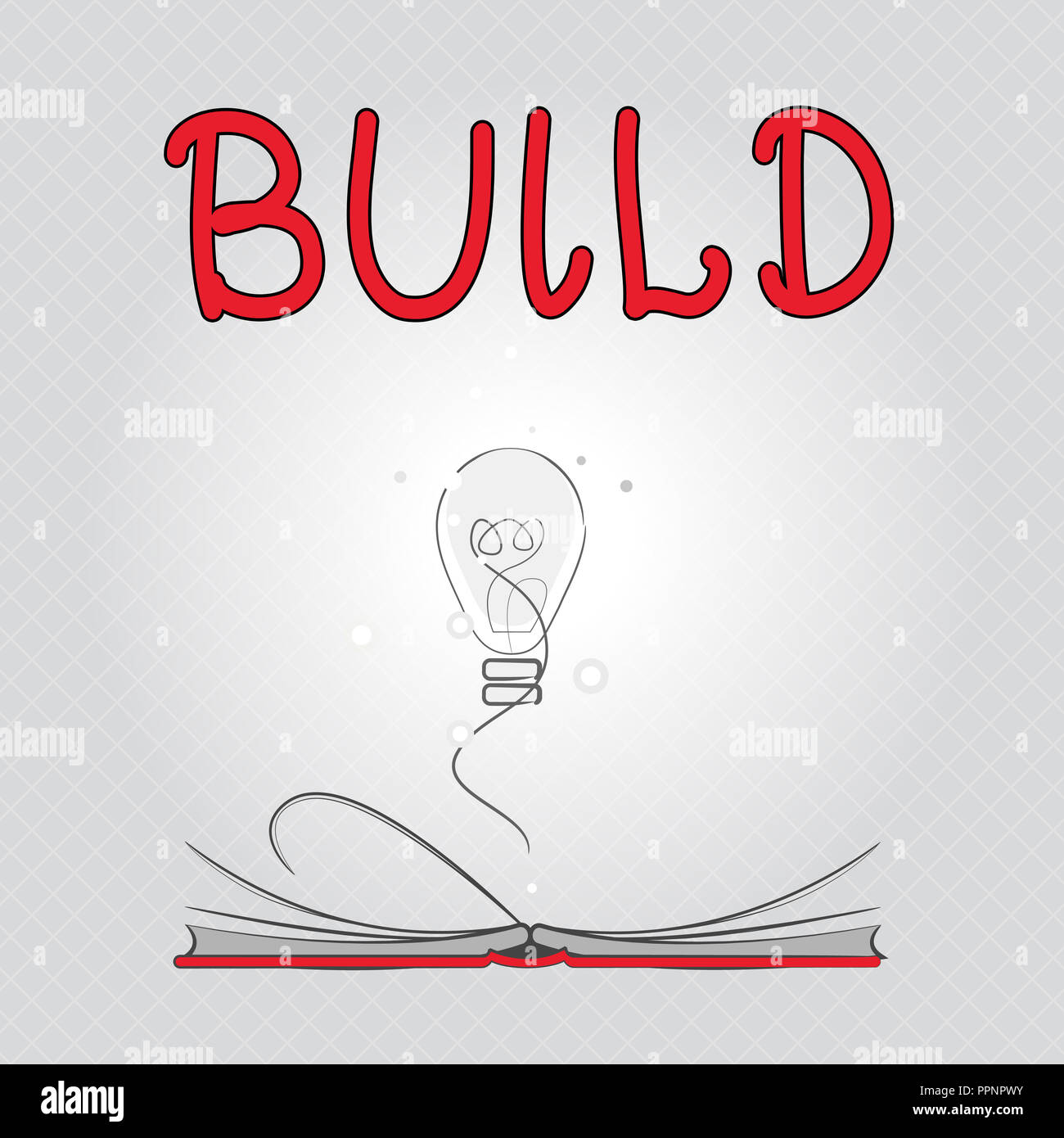 Writing note showing Build. Business photo showcasing Construct ...